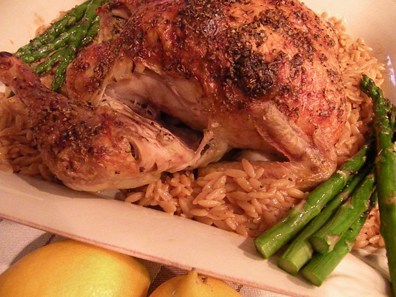 Roasted Greek Lemon Chicken - California Greek Girl — California Greek Girl