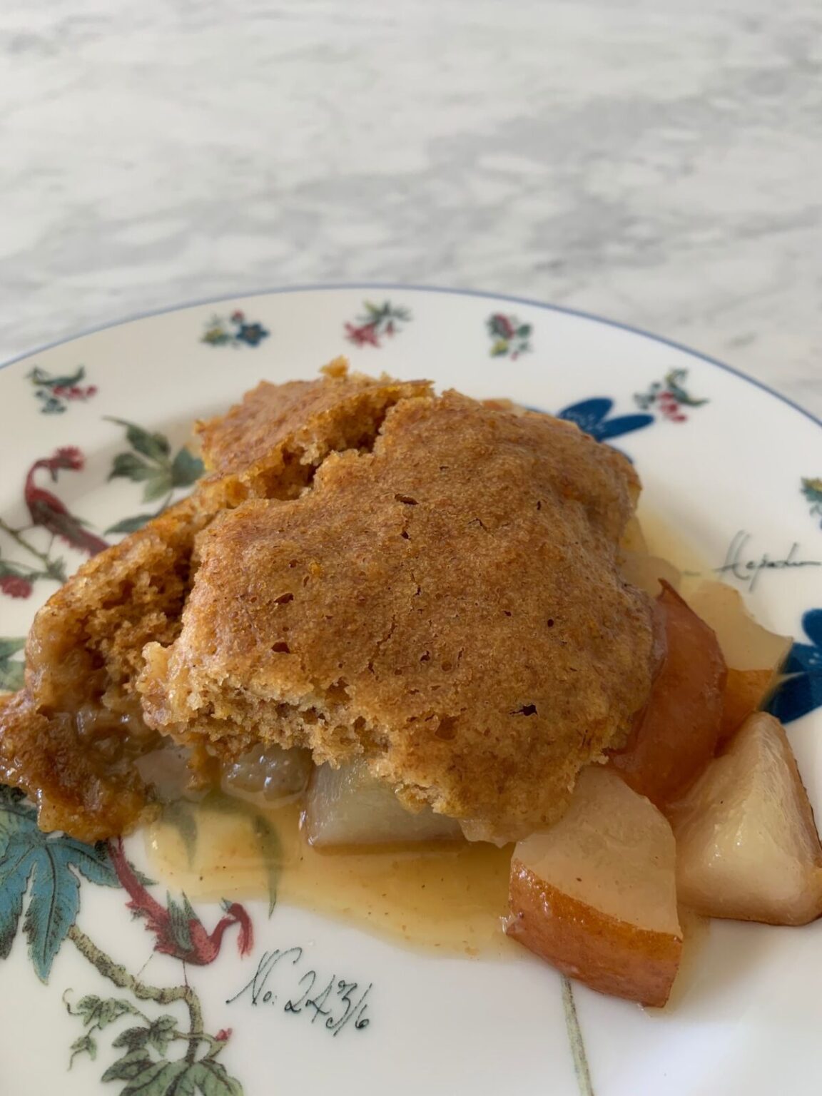 Vegan Fall Pear Slump - California Greek Girl — California Greek Girl